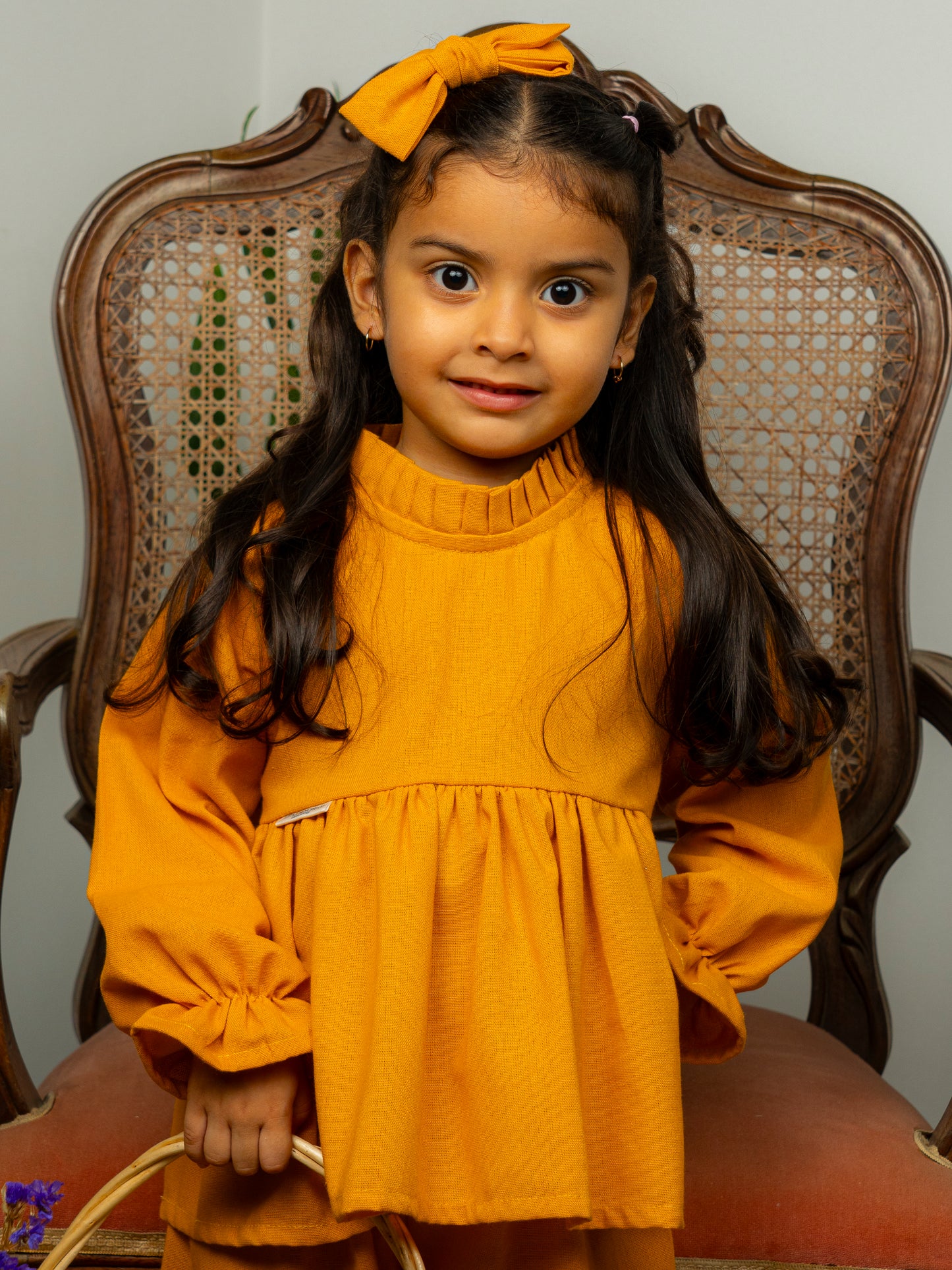 TOTAL LOOK GORETTY | MOSTAZA – LITTLE PRINCESS CO